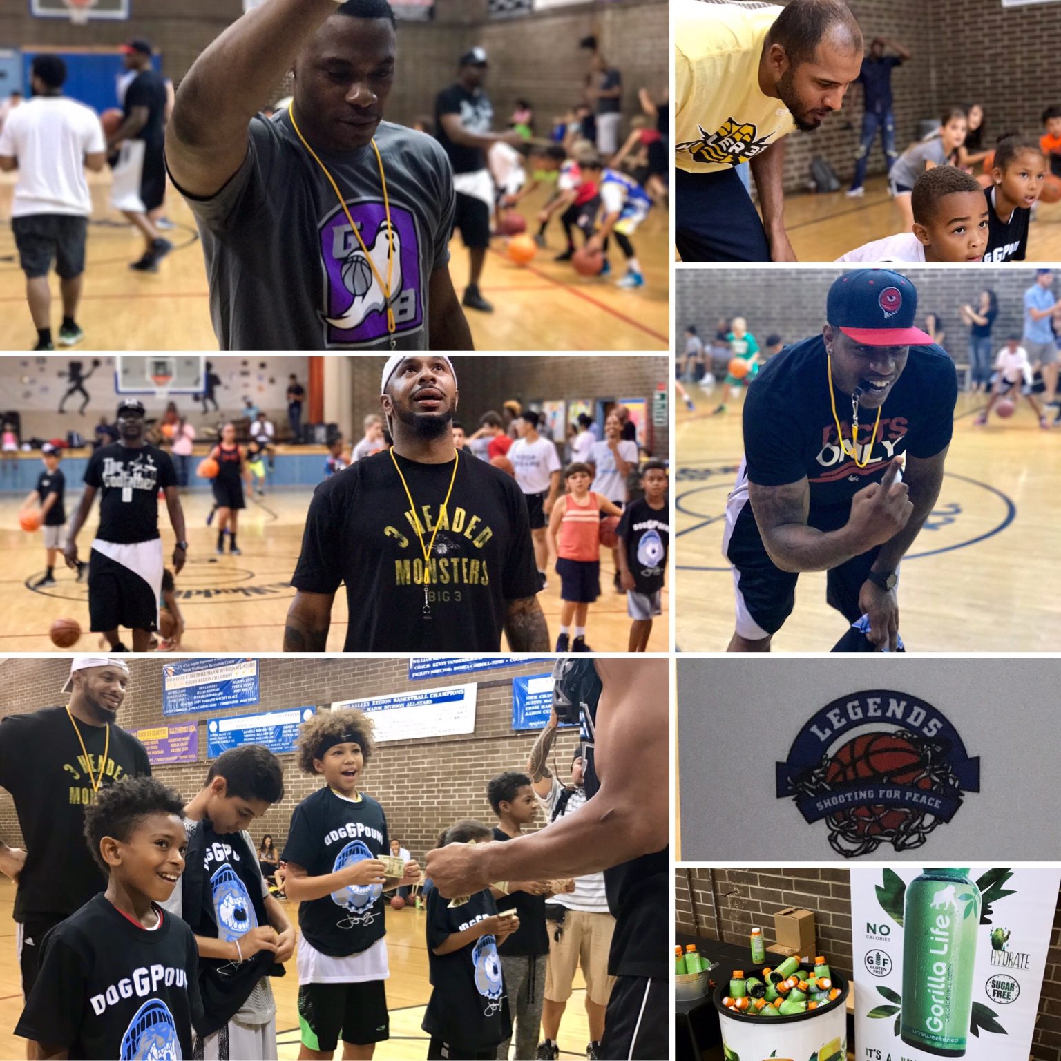 BIG 3 and Shooting For Peace Team Up In Los Angeles - Shooting For Peace